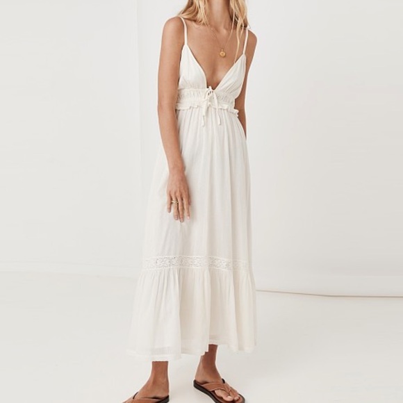 Spell | Dresses | Spell Magnolia Soiree Dress In Antique White | Poshmark